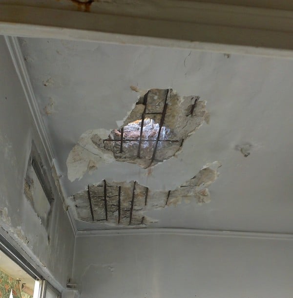 Επισκευή αποκατάσταση τμήματος πλάκας από σκυρόδεμα - eletech.gr .gr